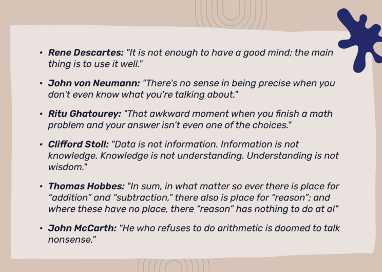 50 Best Math Quotes for Elementary and Middle School