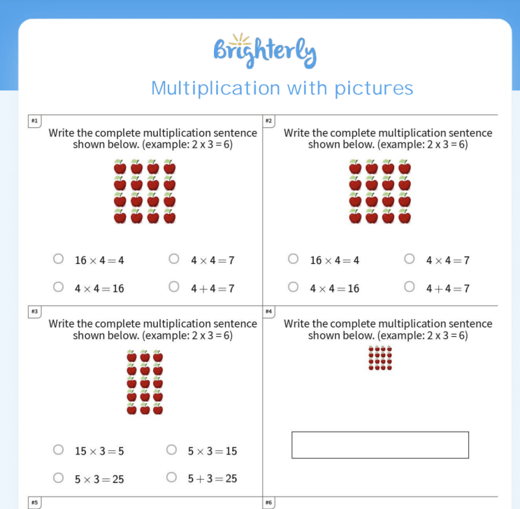 Multiplication Worksheets Grade 3 - Free 3rd Grade Multiplication ...