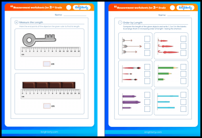 Measurement Worksheets Grade 2 [PDFs]