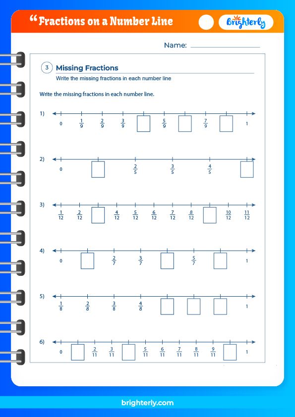 Fractions on a Number Line Worksheet: Top Teaching Materials