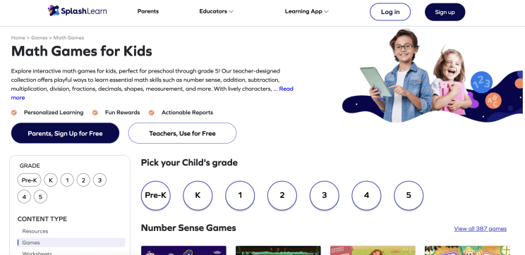 30 Best Math Games for Kids