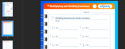 Free Multiplying And Dividing Fractions Worksheets for Kids [PDFs]