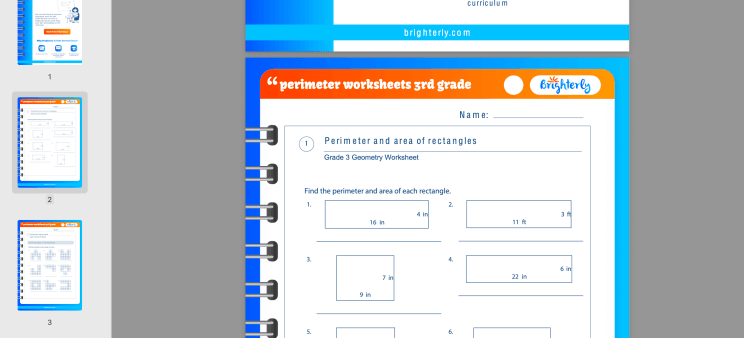 Free Perimeter Worksheets 3rd Grade for Kids [PDFs] Brighterly