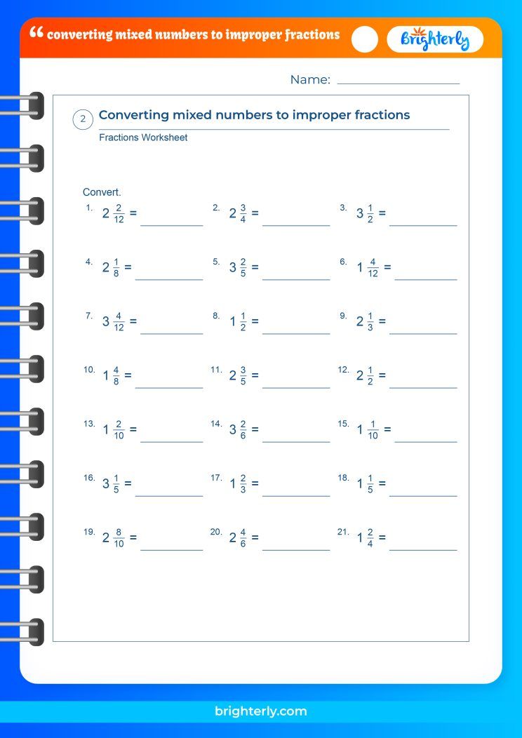 What are Improper Fractions ⭐ Meaning, Definition, Examples, Facts