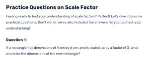 Scale Factor Worksheets [Free Printable]