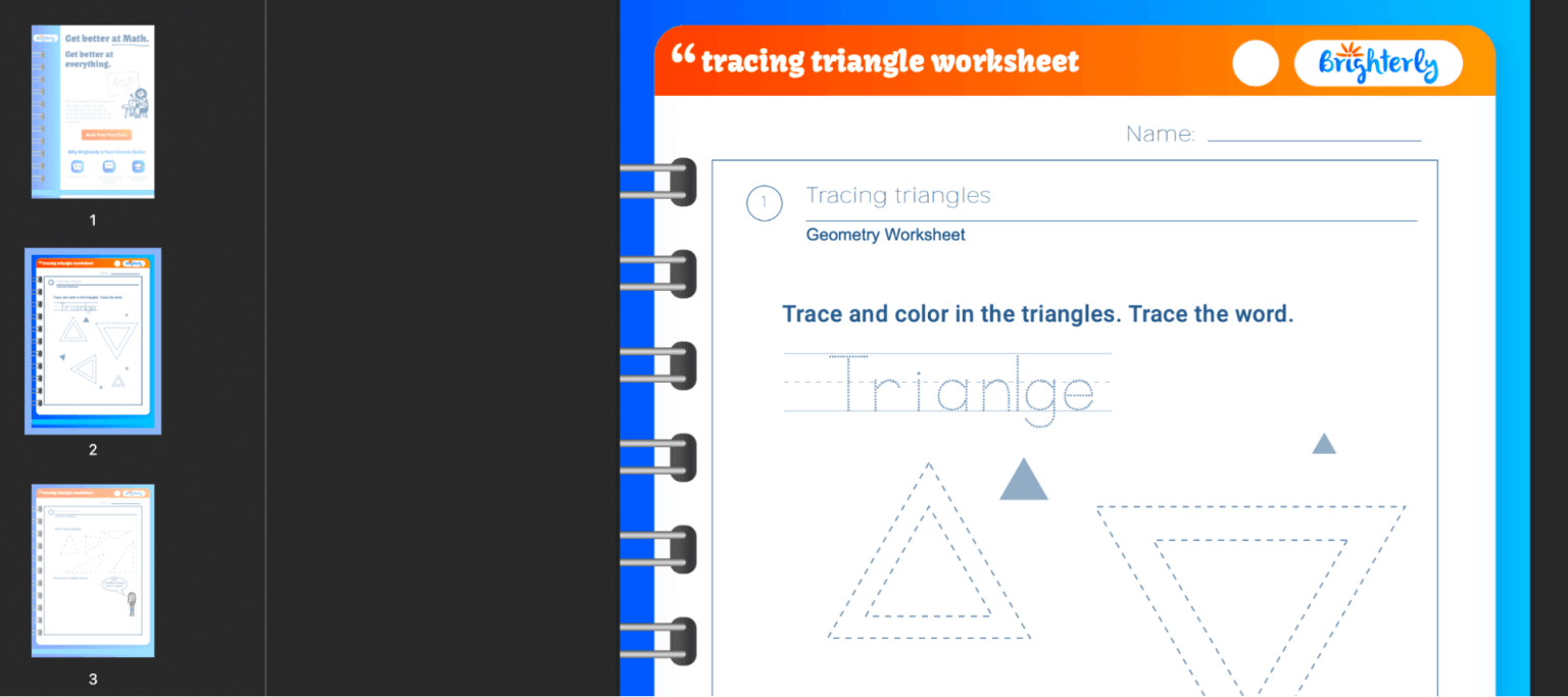 Triangle Worksheets [Free Printable]
