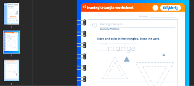 Triangle Worksheets [Free Printable]