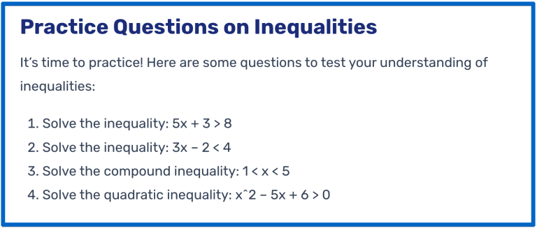 Compound Inequalities Worksheet [Free Printable]