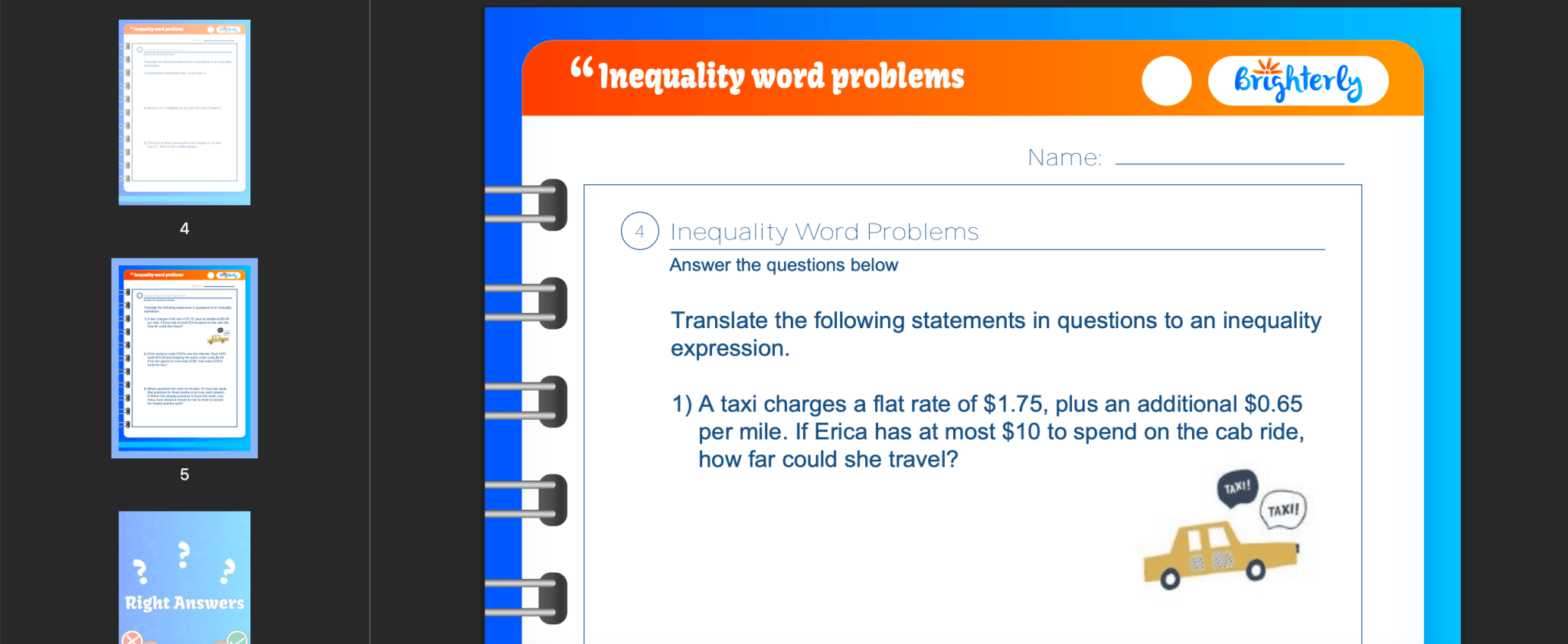 A Comprehensive Guide to the Inequality Word Problems Worksheet [PDFs]