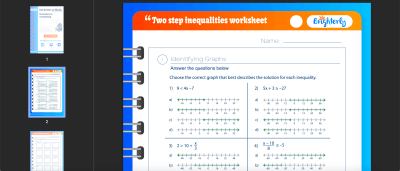Everything You Need to Know about the Two Step Inequalities Worksheet ...
