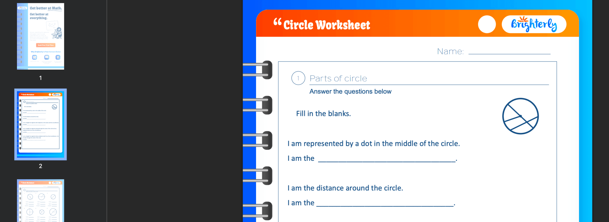 Circle Worksheets [Free Printable]