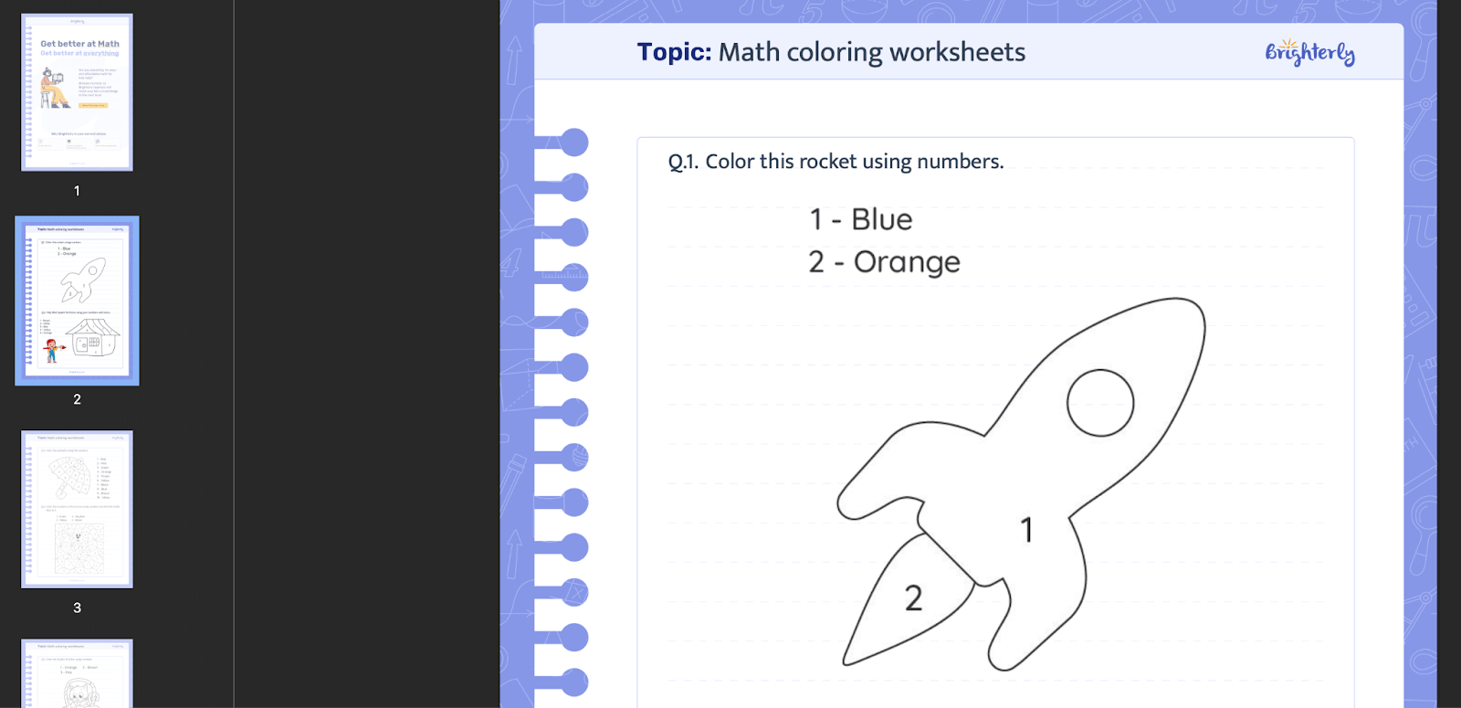 Math Coloring Worksheets [Free Printable]