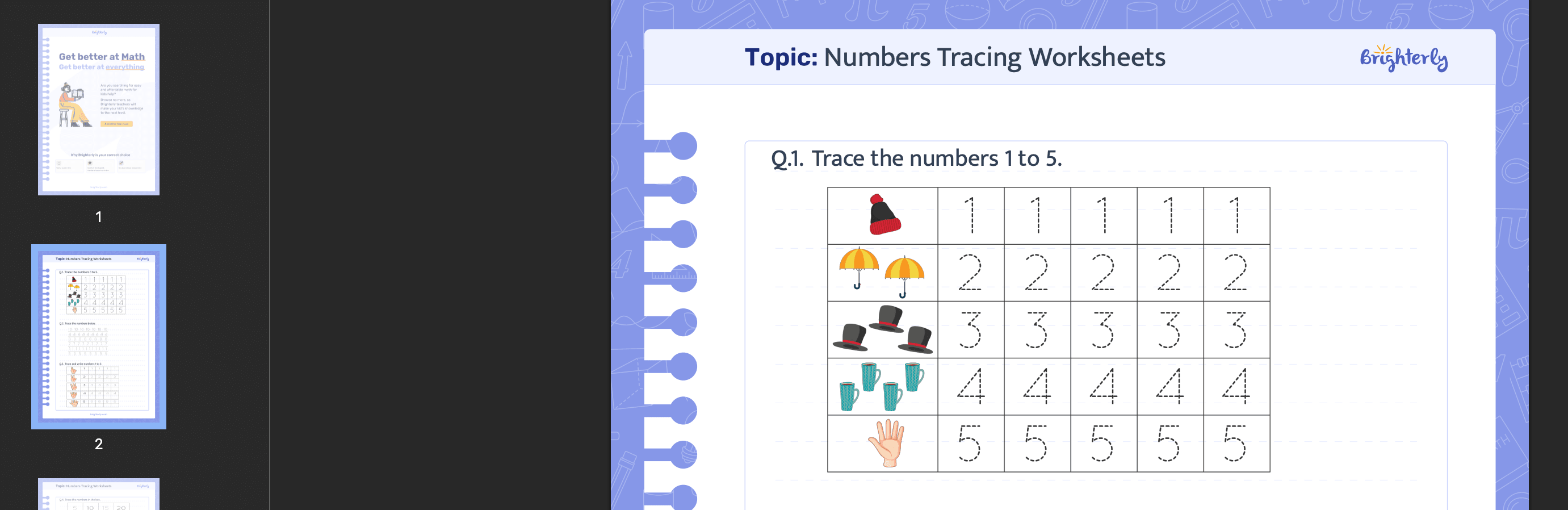 Tracing Numbers Worksheets [Free Printable]