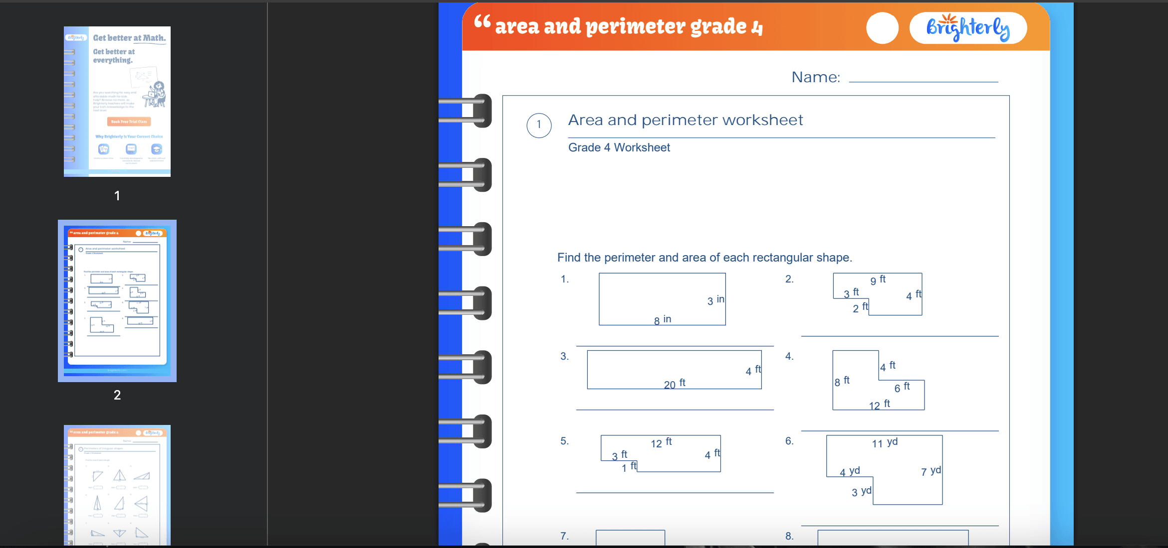 4th Grade Common Core Math Worksheets [Free Printable]