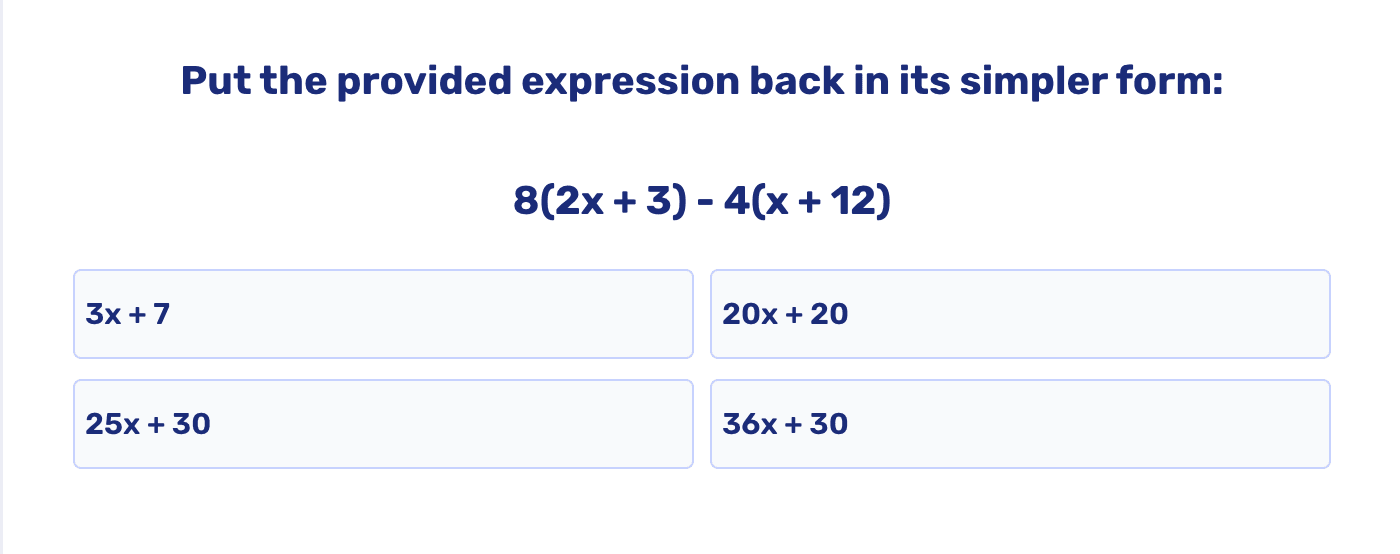 Combining Like Terms Worksheet [Free Printable]