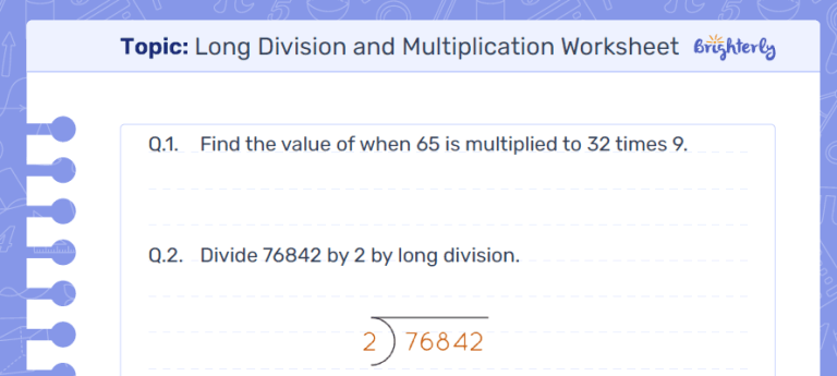 FREE Long Multiplication Worksheets [PDFs] Brighterly.com