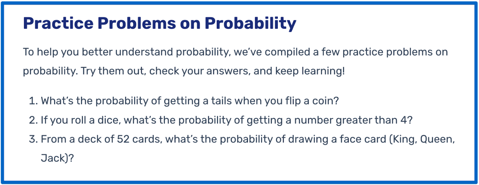 Probability Worksheets [Free Printable]