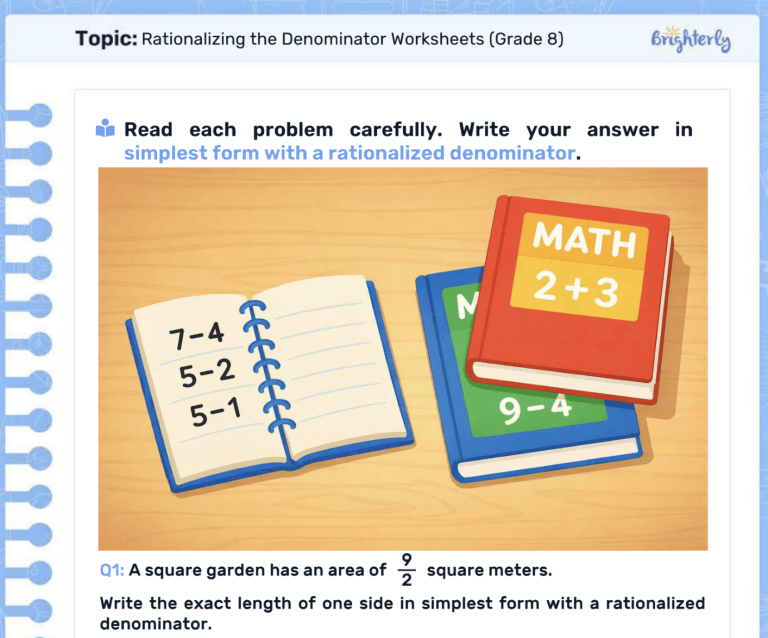 Rationalizing the Denominator Worksheets [Free Download]