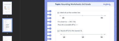 Rounding Worksheets for 3rd Grade [Free Printable]