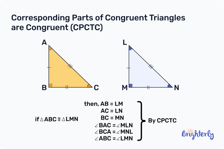 CPCTC: Definition, Postulates, Theorem, Proof, Examples