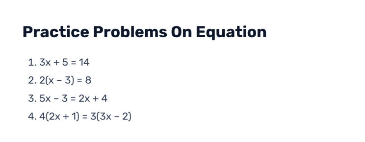 Solving Equations With Variables On Both Sides Worksheets [Free Printable]