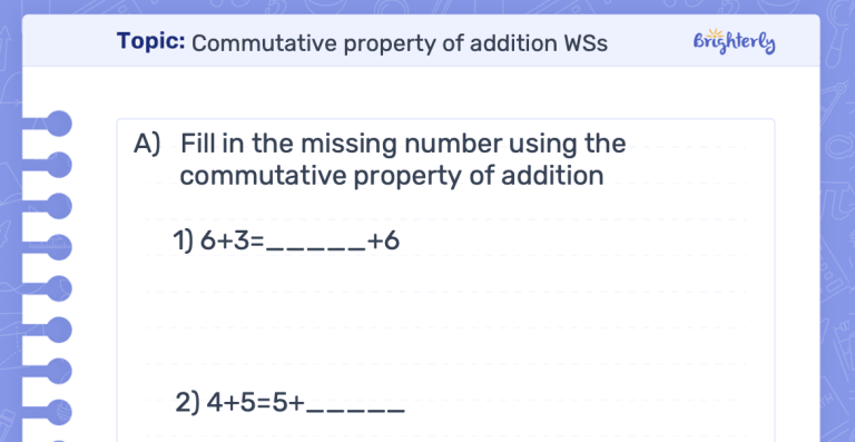 Discover how the commutative property of addition worksheets can boost ...