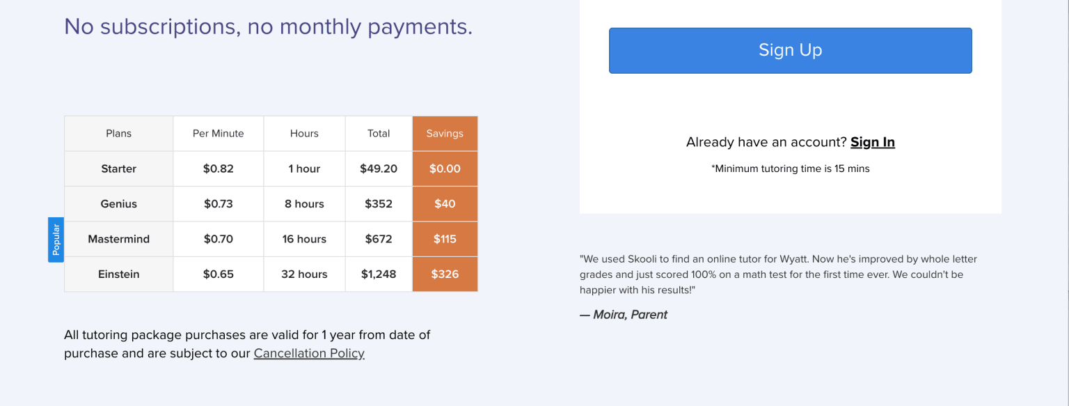10 Best Online Math Tutoring Services