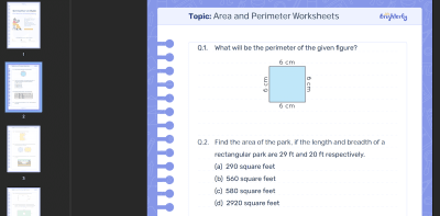 Area and Perimeter Worksheets 5th Grade [Free Printable]