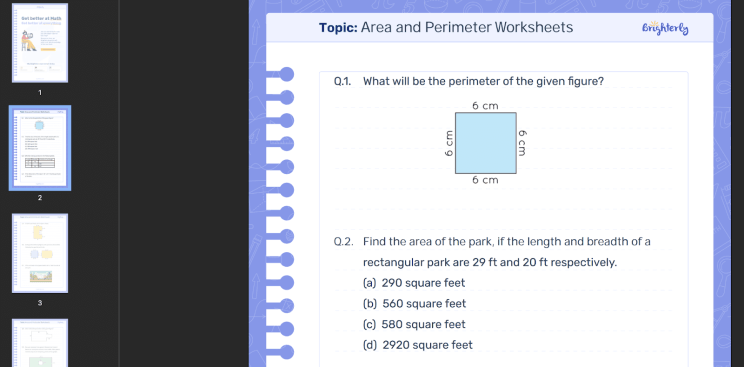 Area and Perimeter Worksheets 5th Grade [Free Printable]