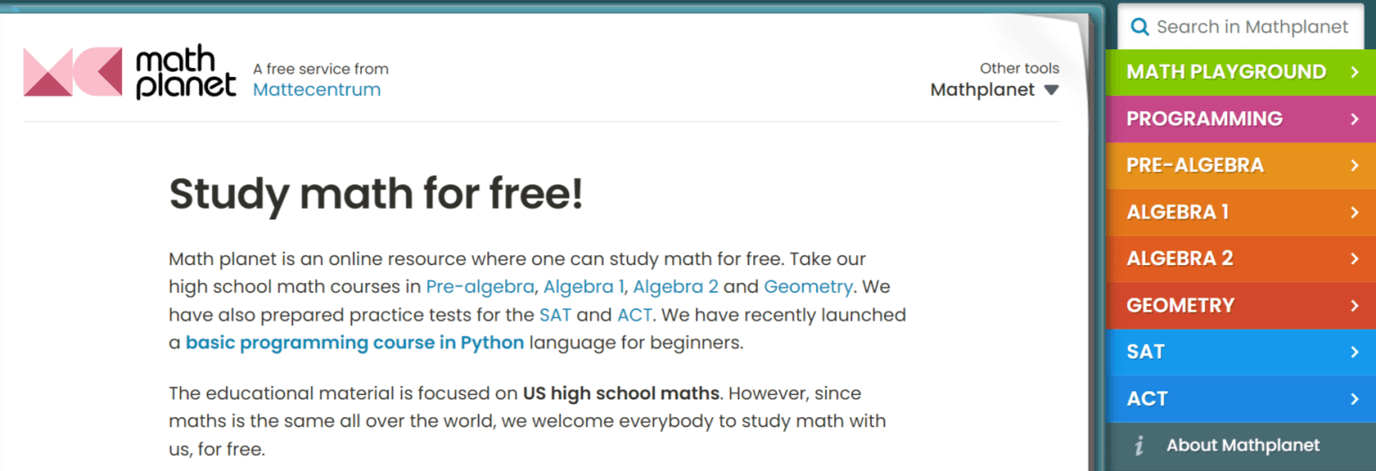 15 Best Math Learning Websites