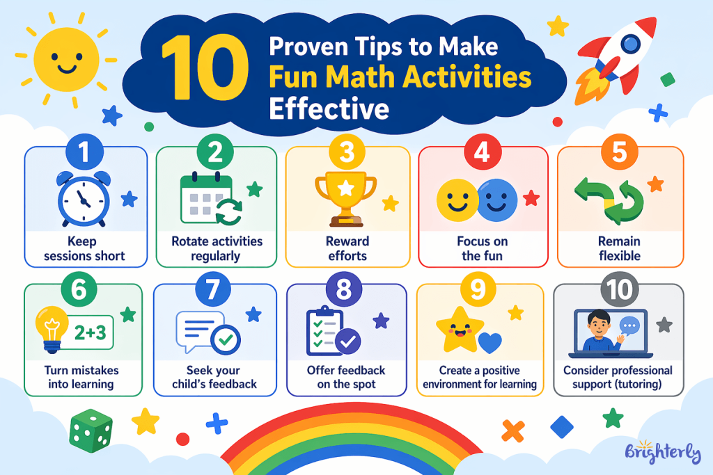 Fun Math Activities for Kids: 30 Ideas To Make Learning Enjoyable