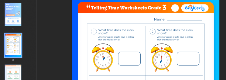 Time Worksheets Grade 3 [Free Printable]