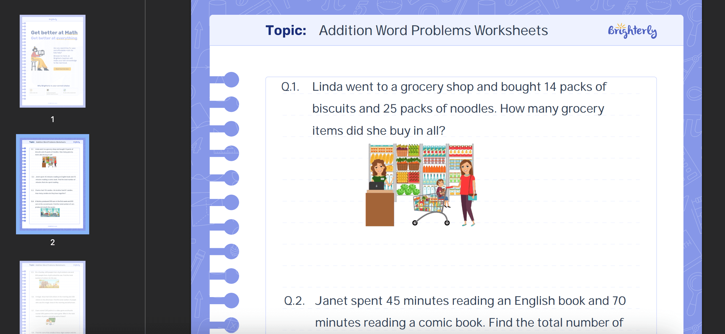 Addition Word Problems for Grade 2 Worksheets [Free Printable]