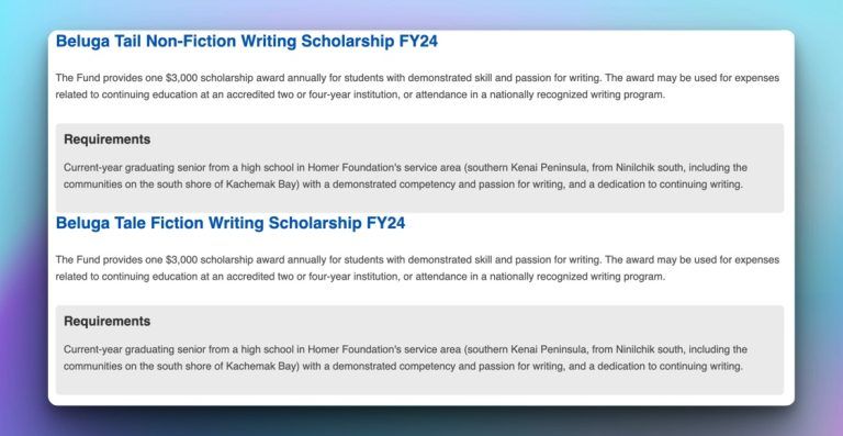 Top 15 Scholarships for High School Students 2024 - 2026