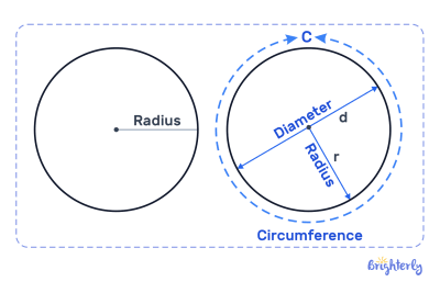 What is radius of a circle? Definition, Formula, and Examples