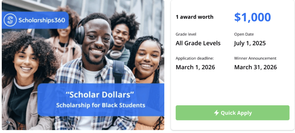 Top 15 Scholarships for High School Students 2026