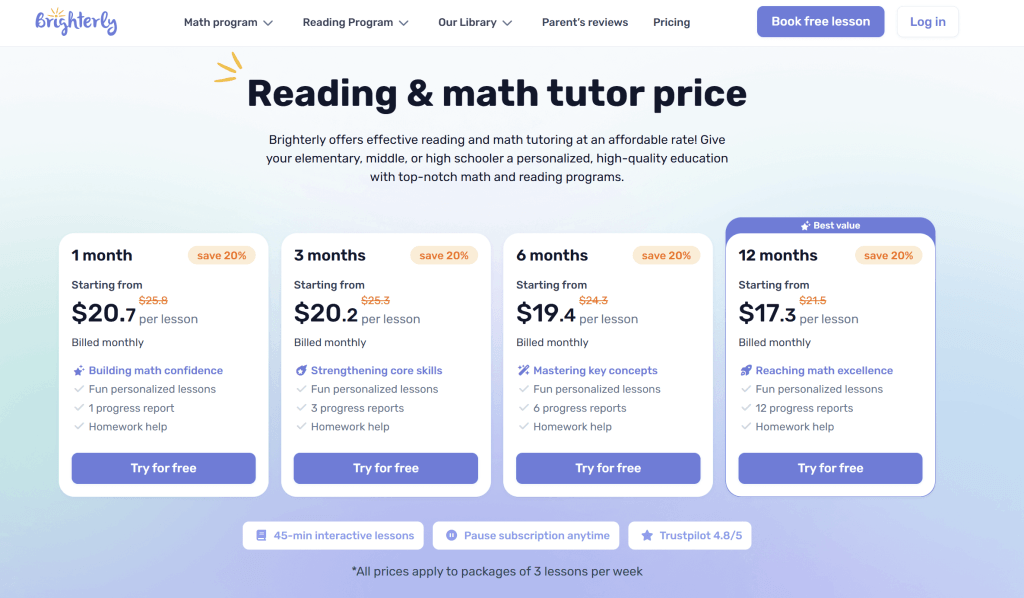 IXL vs Brighterly - Complete Comparison