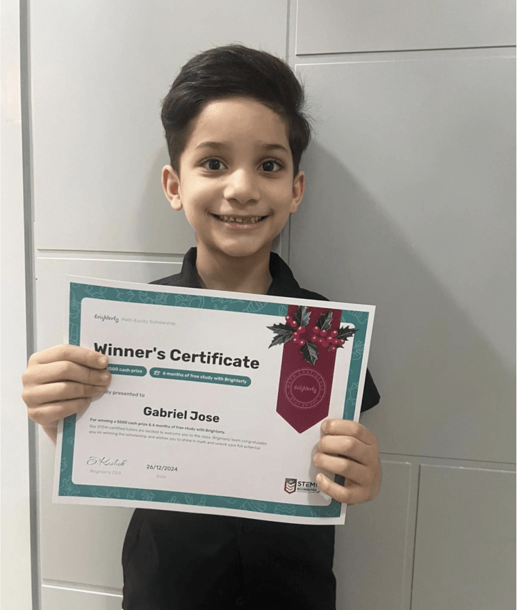 Brighterly's Winter Scholarship: Winner Revealed