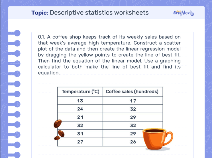 Descriptive Statistics Worksheet [Free Printable]