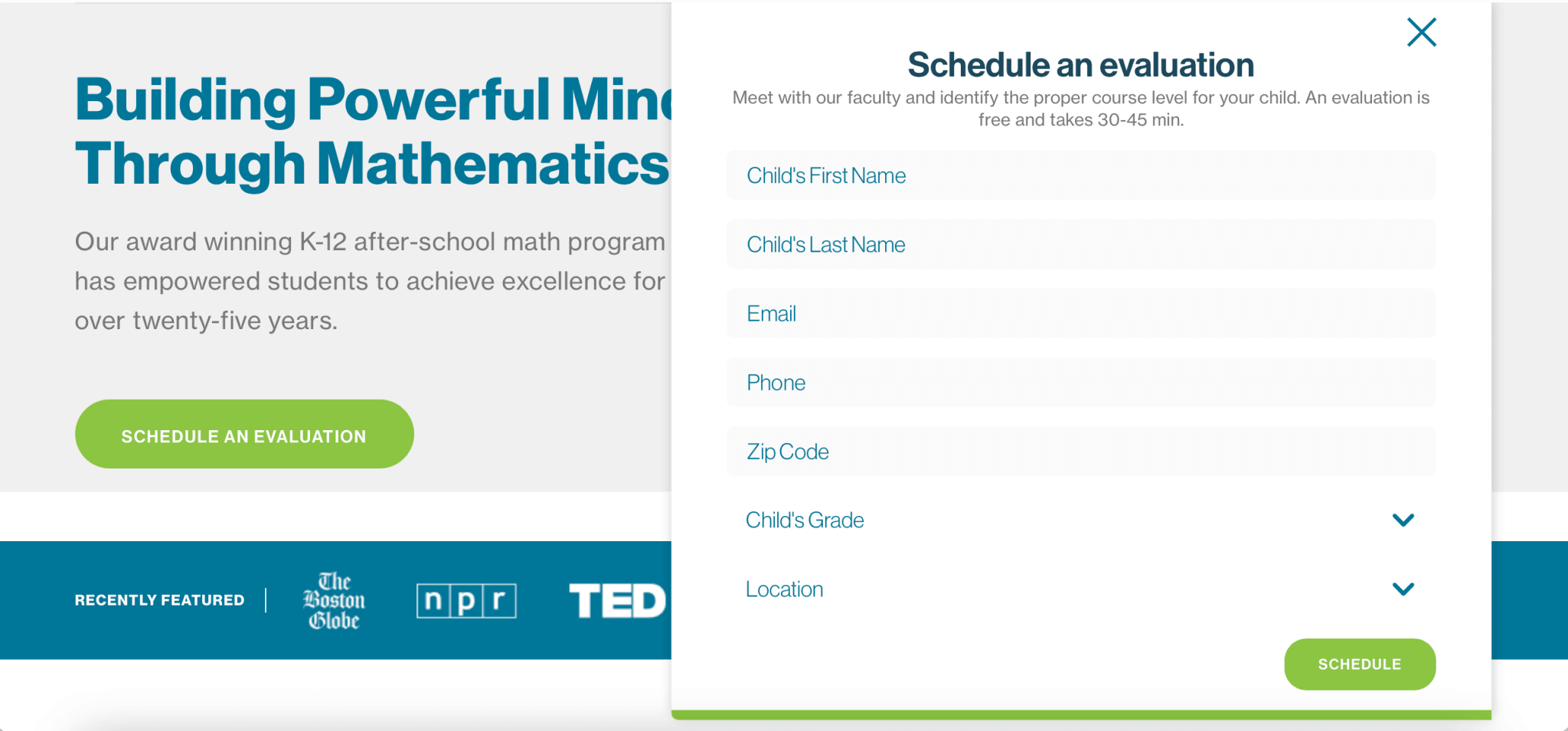 Russian School of Math Cost [2025]