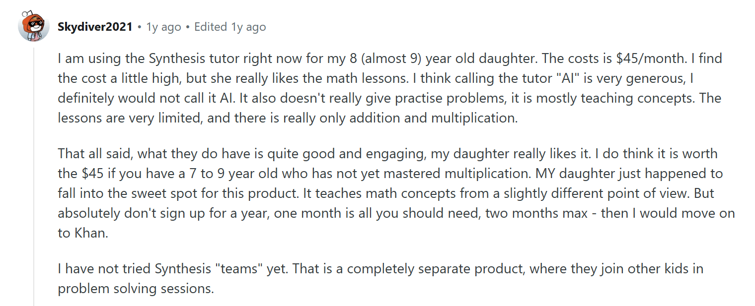 Synthesis Tutor Review: Features and Value for Students