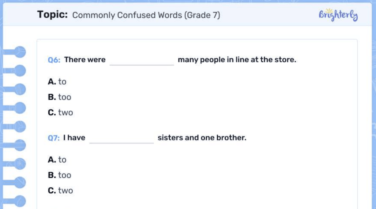 Commonly Confused Words Worksheet [Free Printable]