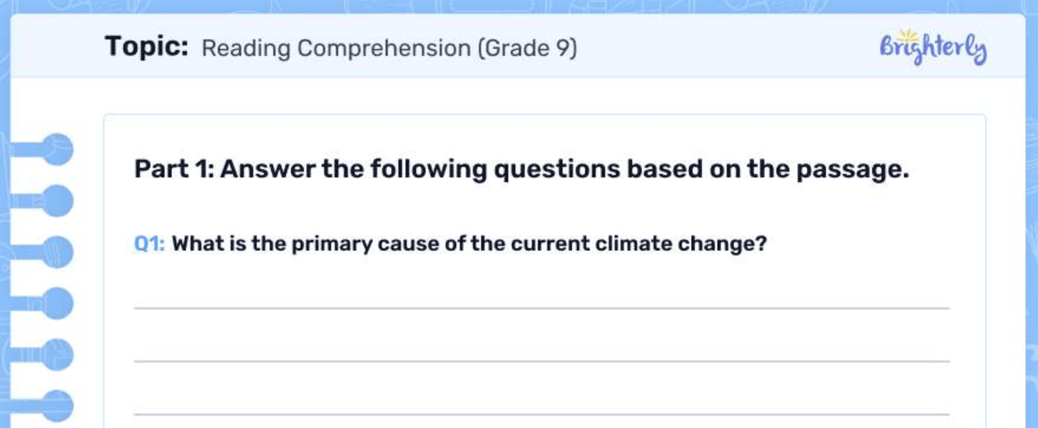 High School Reading Comprehension Worksheets [Free Printable]