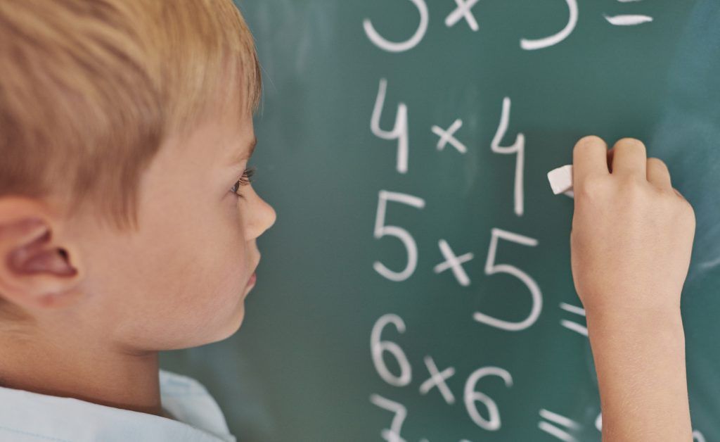 When do kids learn multiplication?