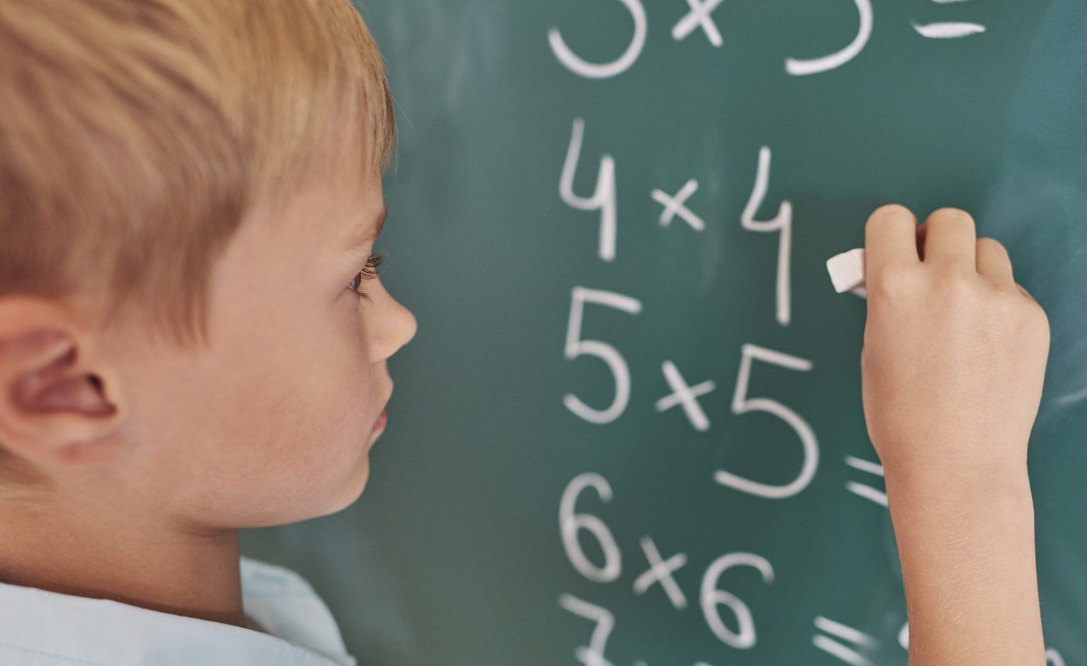 When do kids learn multiplication?