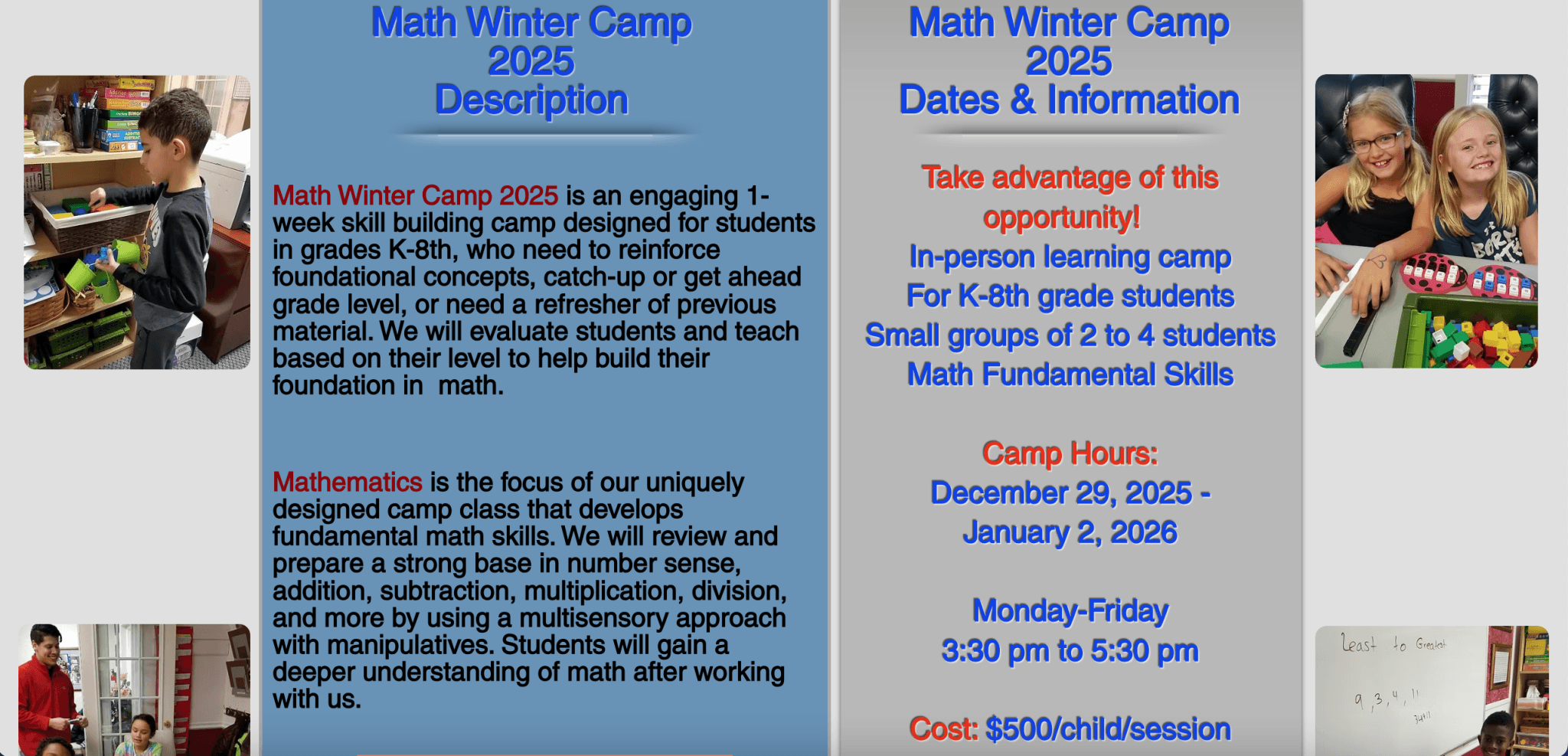 10 Best Winter Break Camps for Kids 2025-2026