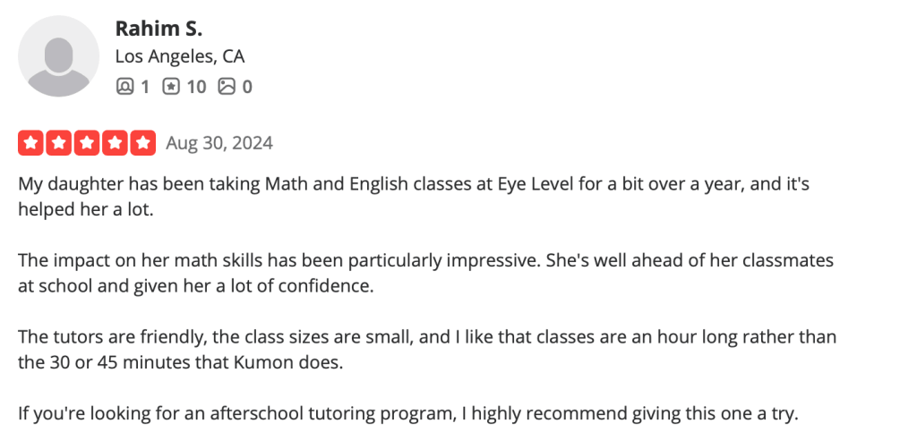 Eye Level Learning Center Reviews: Pros & Cons in 2026