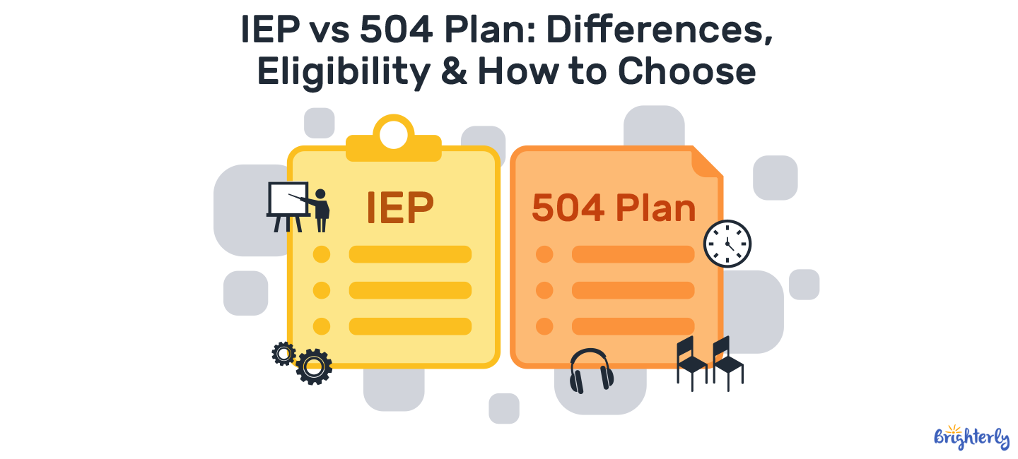 IEP vs 504 Plan: Differences, Eligibility & How to Choose 2026