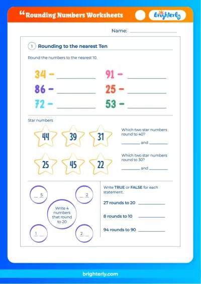 rounding decimals worksheet