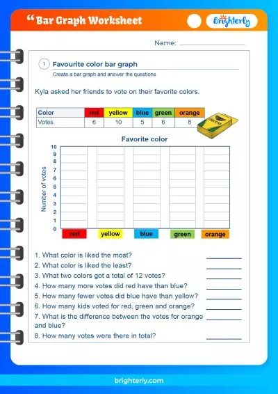 Free Printable Bar Graph Worksheets for Kids [PDFs] Brighterly.com